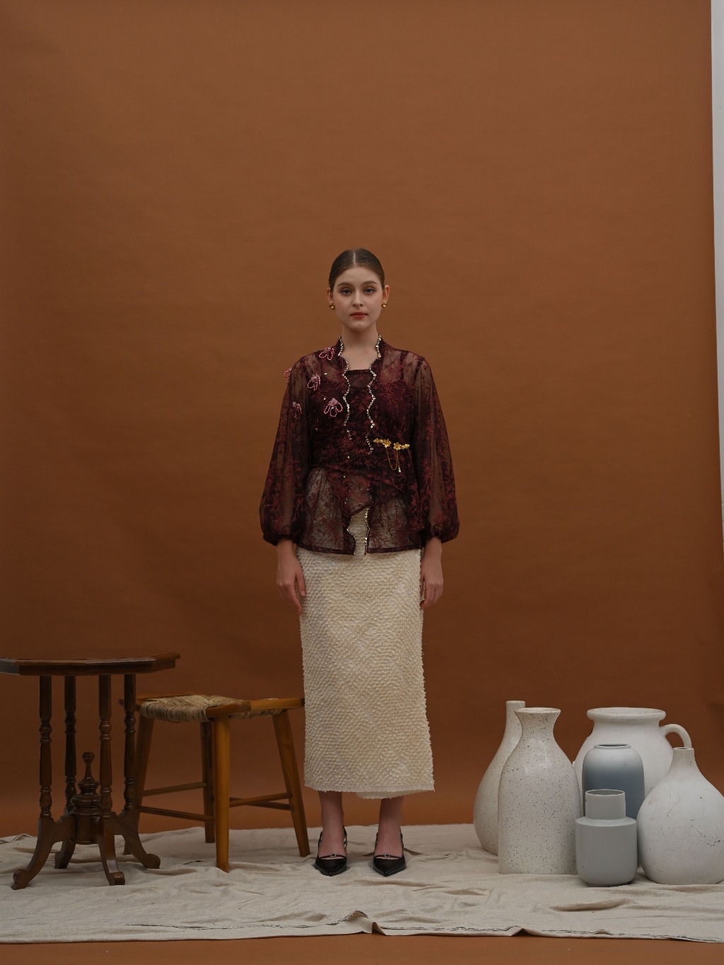 Jual JALEELA HOUSE EXCLUSIVE STORE - RANGGANA TOP (OUTER ONLY) - (INNER ...