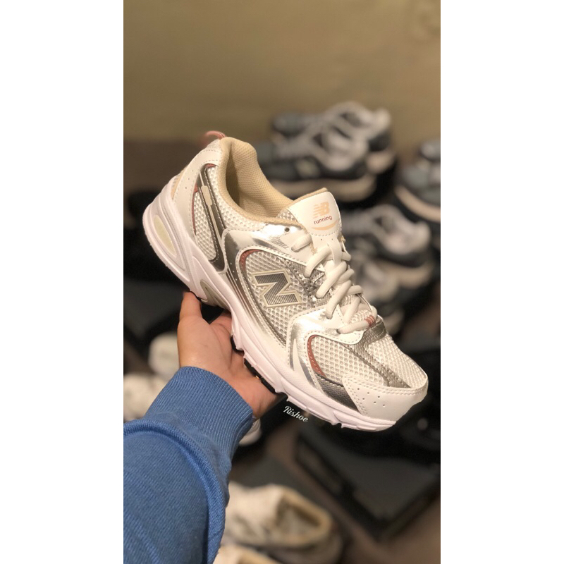 Jual New Balance 530 GA GR530GA White Brown Calcium Original Resmi ...
