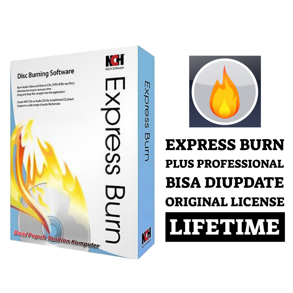 Jual NCH Express Burn Disc Burning Plus Original License Lifetime ...
