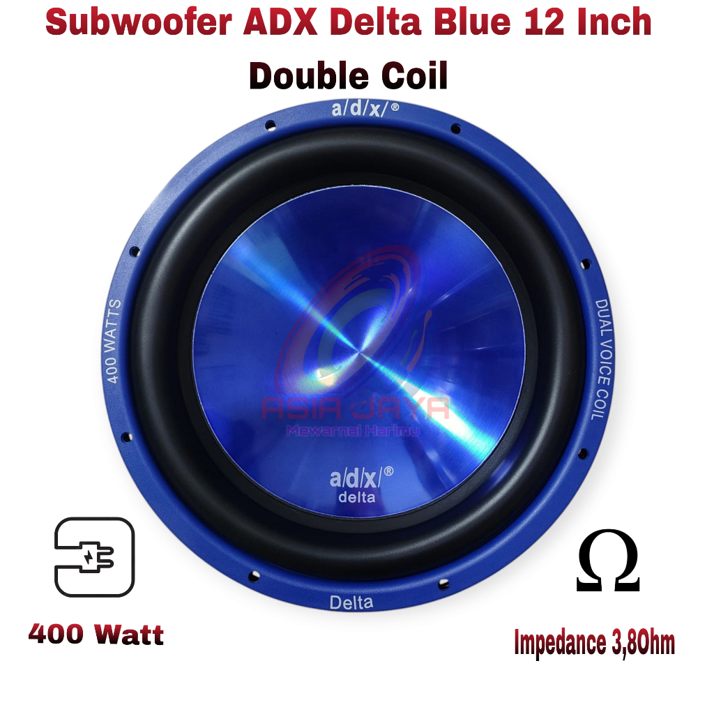Jual Speaker Subwoofer ADX Delta 12 Inch Double Coil | Shopee Indonesia