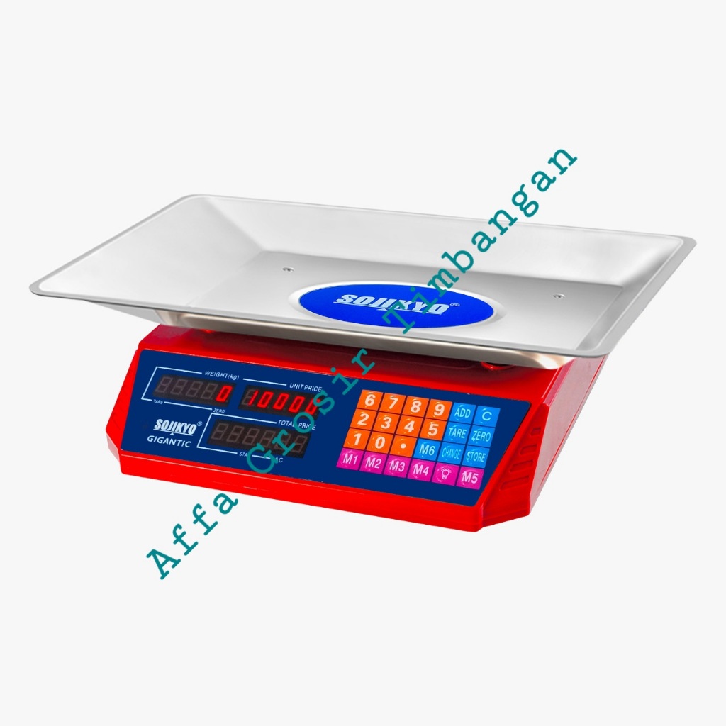 Jual Timbangan Meja Sojikyo 60kg Timbangan Digital Plat Cekung ...
