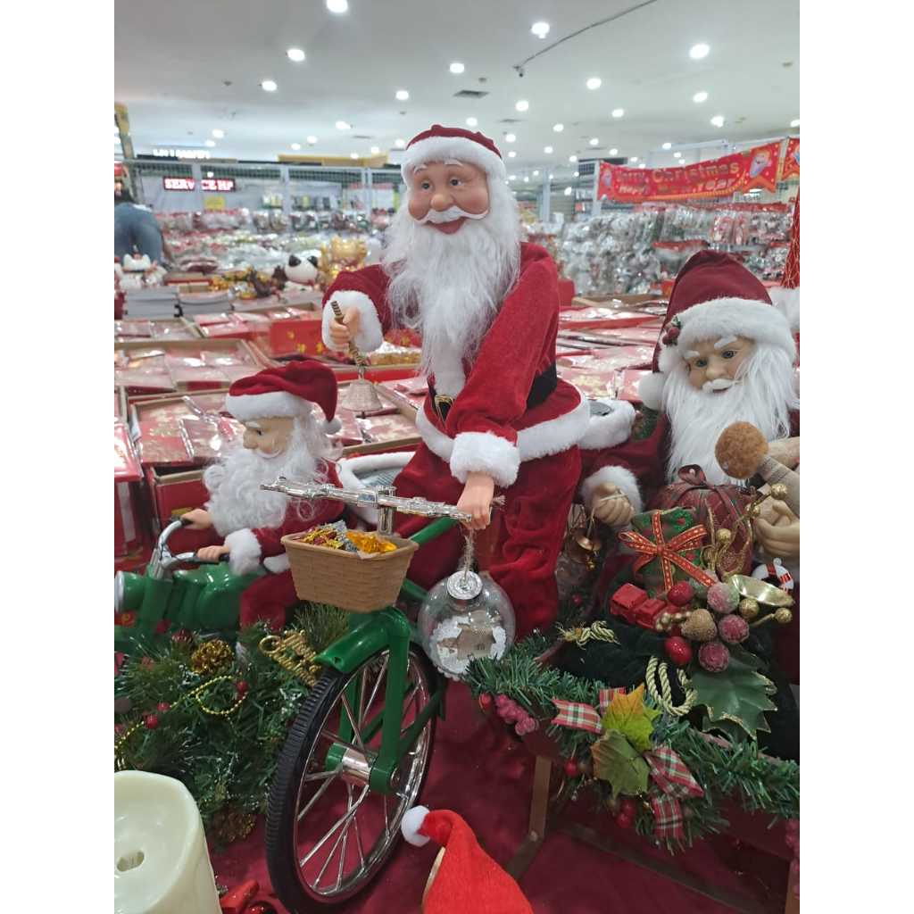Jual Santa Naik Sepeda Besar | Shopee Indonesia
