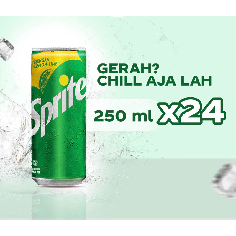Jual Sprite Original 250 ml kaleng (harga untuk 24 kaleng) | Shopee Indonesia