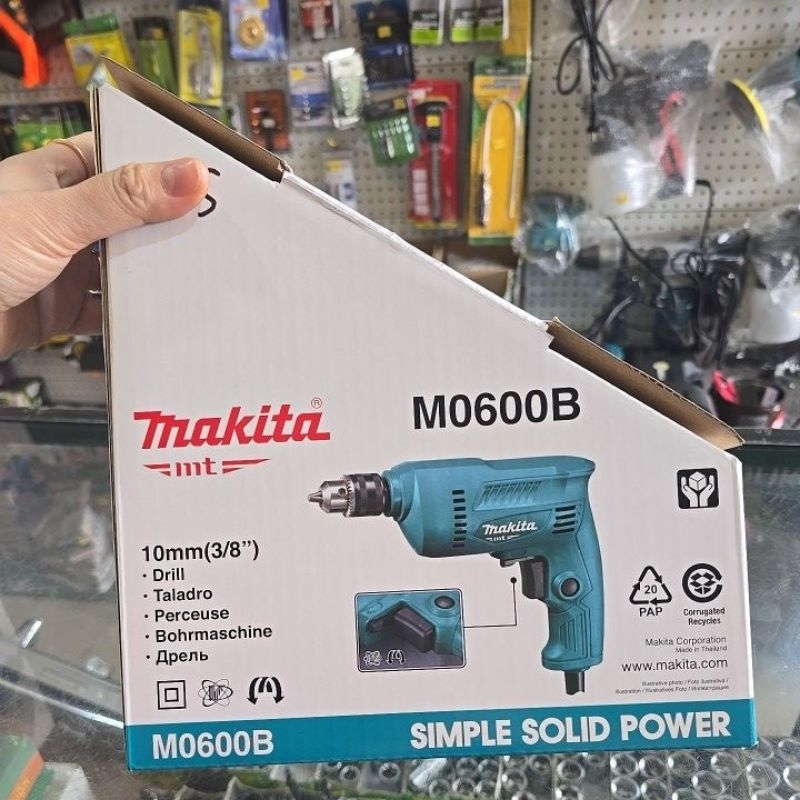 Jual bor makita m0600 10mm / bor listrik makita 10mm | Shopee Indonesia