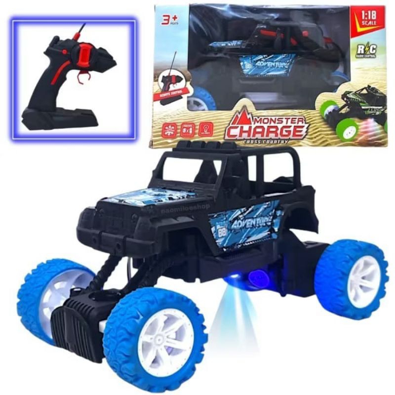 Jual Rc Cross Country offroad Mainan mobil remote control monster ...