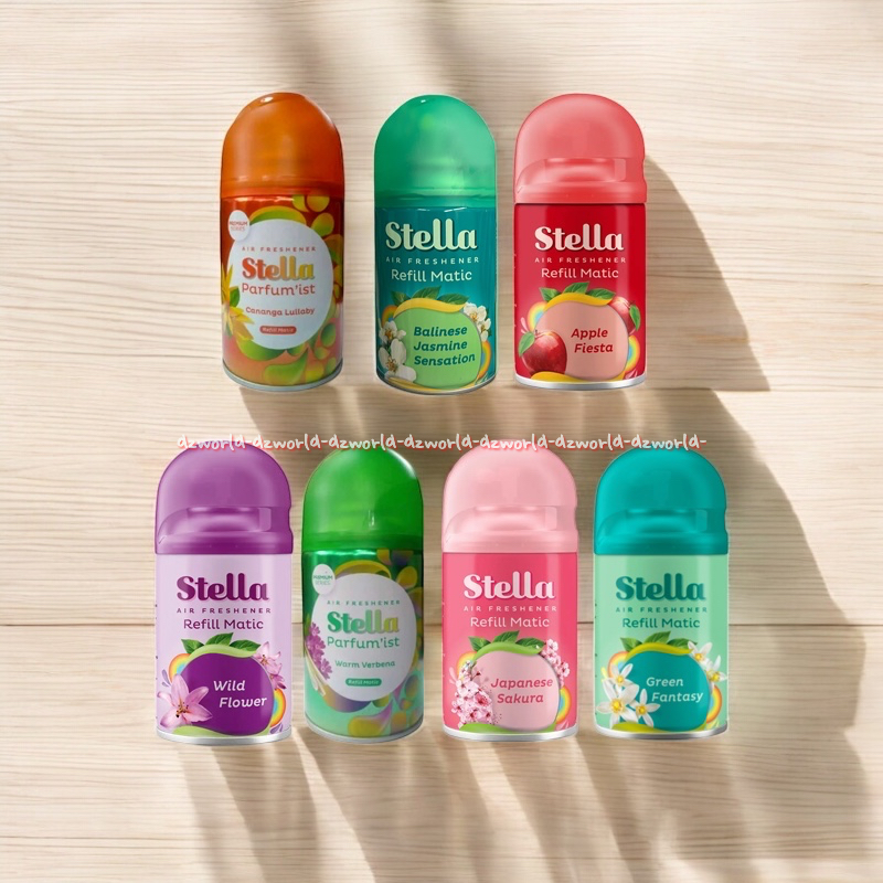 Jual Stella 160ml Refill Matic Wild Flower Warm Verbena Japanese Sakura ...