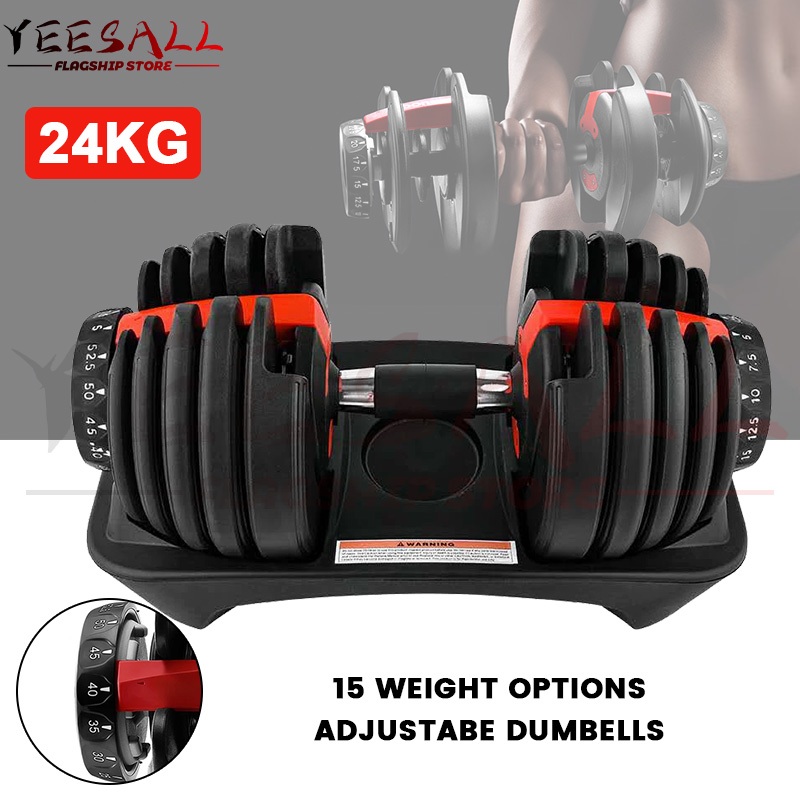 Jual Alat Angkat Beban Set 24 KG/11KG /5.5KG /40 KG dumbbell workout angkat beban fitness dambel ...