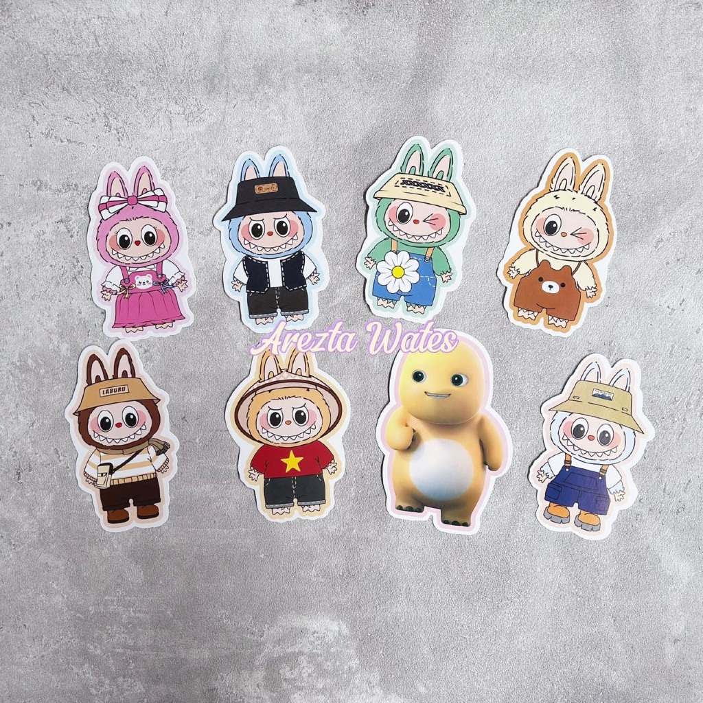 Jual Amplop isi 5pcs Lebaran karakter anak Labubu 3D 2sisi | Shopee ...