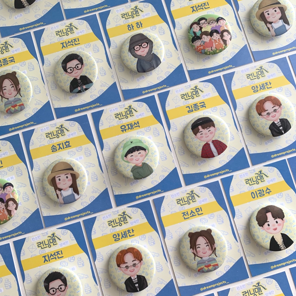 Jual Running Man Pin Button | Shopee Indonesia
