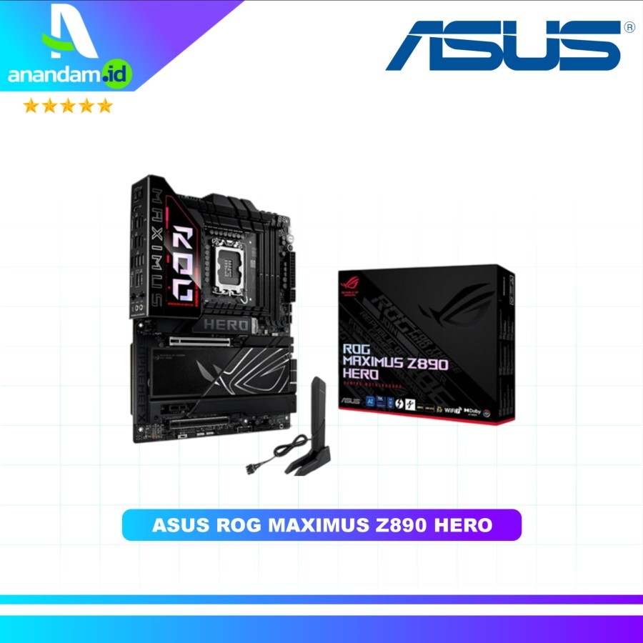 Jual ASUS ROG MAXIMUS Z890 HERO Mainboard Intel Ultra DDR5 Z 890 Wifi7 ...