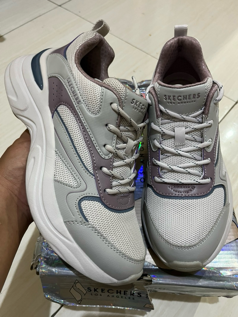 Jual Skechers Wanita Hazel Fashion Gal Gray 177565/GYMT | Shopee Indonesia