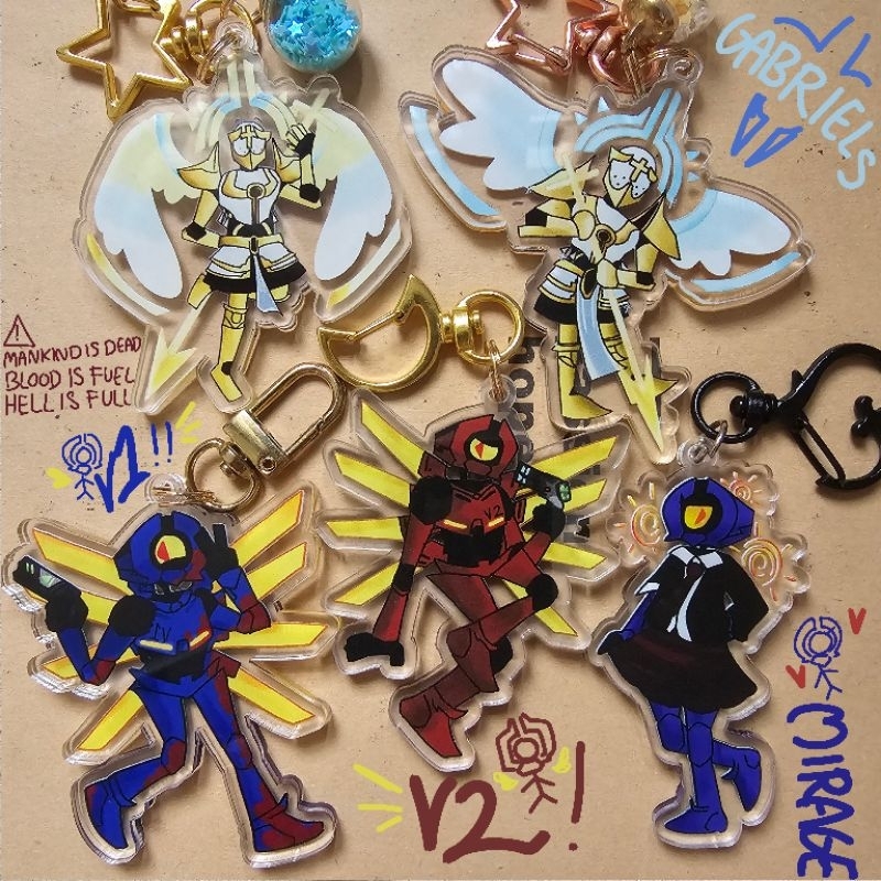 Jual Keychain acrylic - ULTRAKILL | Shopee Indonesia