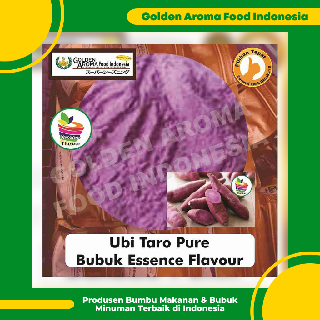 Jual Bubuk Taro Pure Efe 1/2 Kg Essen Flavor Ekstrak Ubi Taro Murni 500 ...