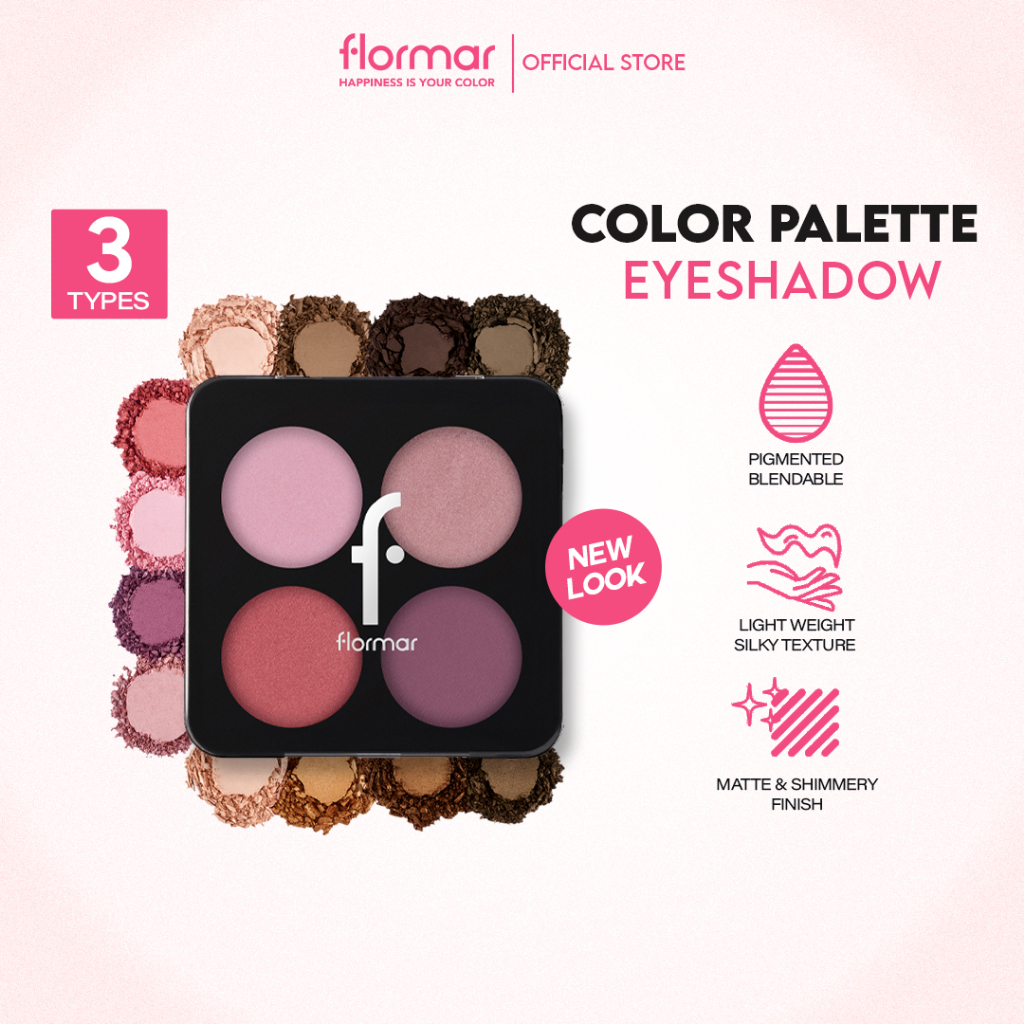 Jual Flormar Color Eyeshadow Palette | Shopee Indonesia