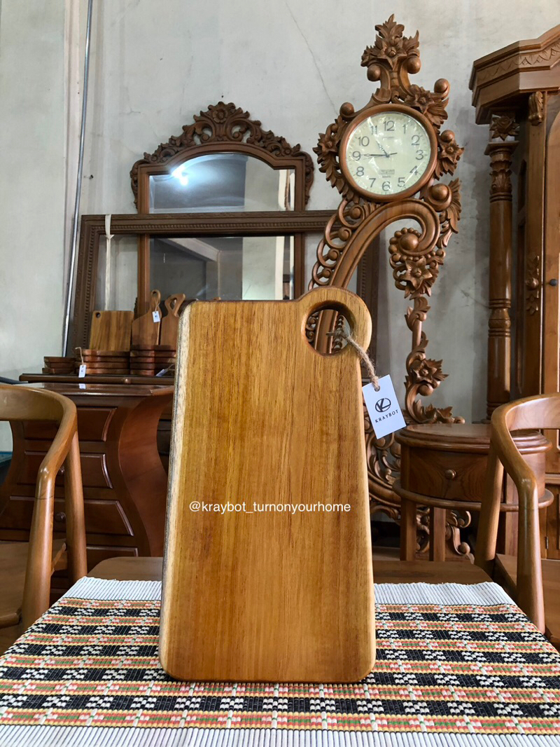 Jual Talenan KRAYBOT | Talenan Solid Teak | Talenan kayu jati UTUH ...