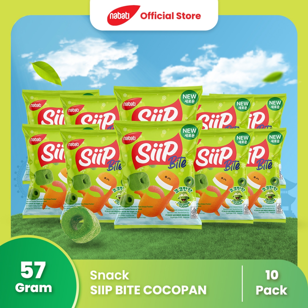 Jual Siip Bites Cocopan 57g (PAKET ISI 10) | Shopee Indonesia