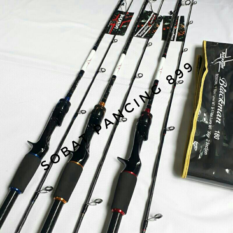 Jual Joran Bc Rockfish Blackman 180 / Joran Pancing Bait Casting ...
