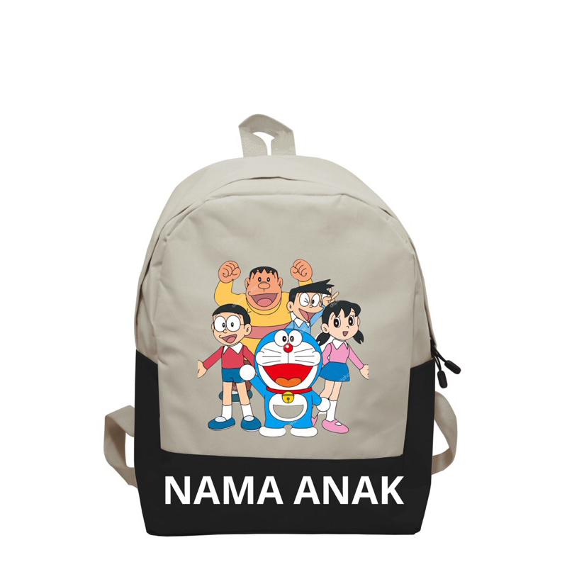 Jual tas ransel backpack anak gambar doraemon-tas ransel sekolah anak ...