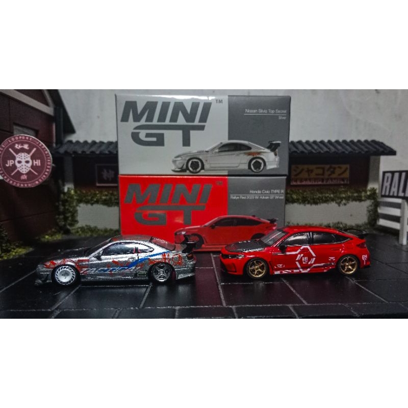 Jual diecast miniscale custom mini gt s15 top secret civic fl5 ignition ...