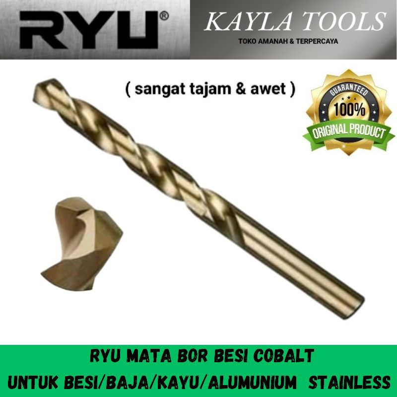 Jual RYU BY TEKIRO MATA BOR BESI COBALT 8-13mm | Shopee Indonesia