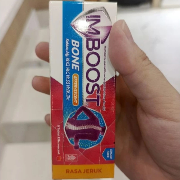 Jual Imboost Bone Effervescent Suplemen Kesehatan Tulang | Shopee Indonesia