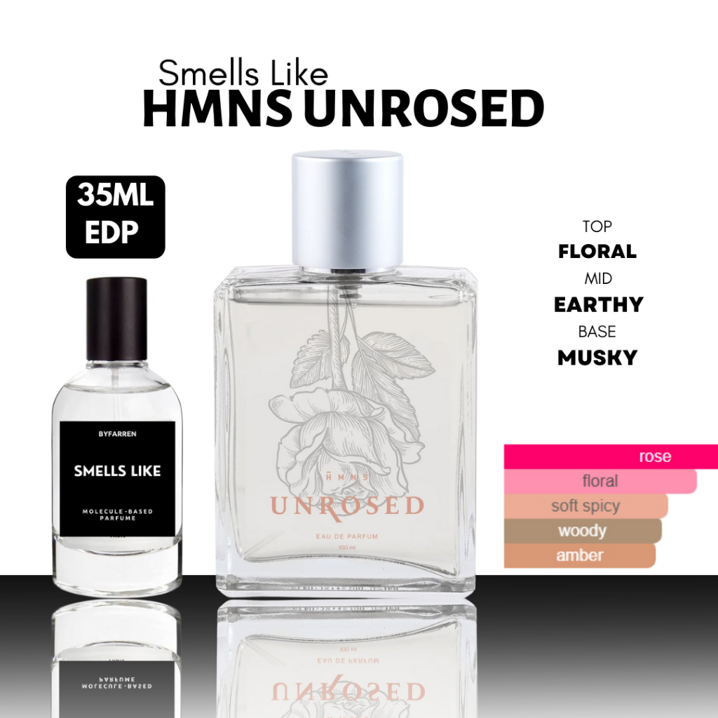 Jual HMNS UNROSED Inspired Parfume by Farren | Parfum Wanita | Shopee ...
