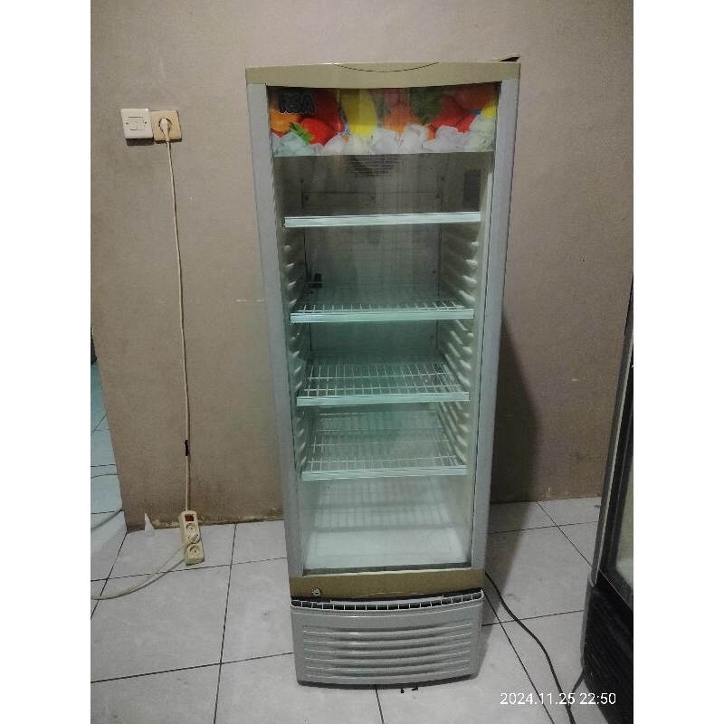 Jual SHOWCASE CHILLER 1 PINTU RSA | Shopee Indonesia