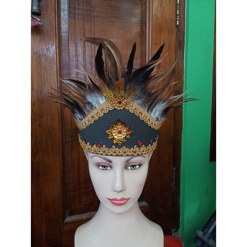 Jual mahkota Papua bunga matahari/mahkota tari/mahkota tradisional ...