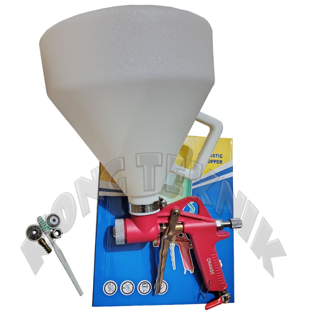 Jual Hopper Gun - Spray Gun Texture tekstur vircan Prismatik - 3 nozzle ...