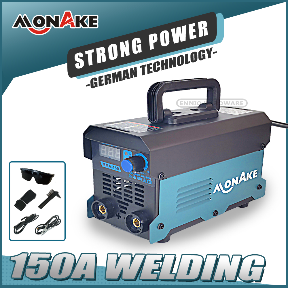 Jual MONAKE Alat Jerman Mesin Travo Las Listrik Inventer Welding Machine listrik 450 watt MMA ...