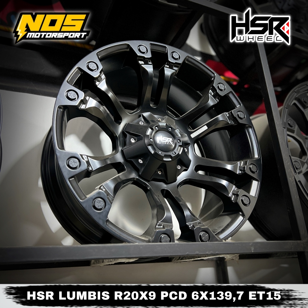 Jual VELK PAJERO FORTUNER HILUX DC R20 LEBAR 9 BAUT 6X139 ET15 HSR ...