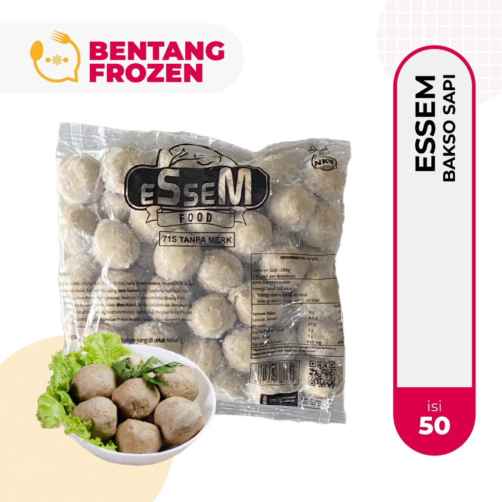 Jual Essem Bakso Sapi Isi 50 | Shopee Indonesia