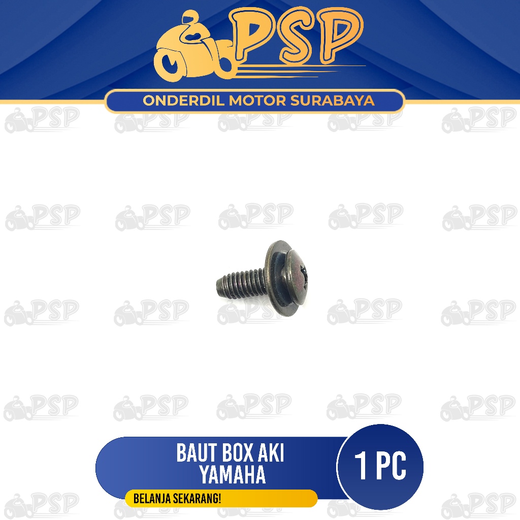 Jual Baut Box Aki Yamaha 6 x 16 + Ring (Harga Per 1 PCS) - Baud Kempol ...