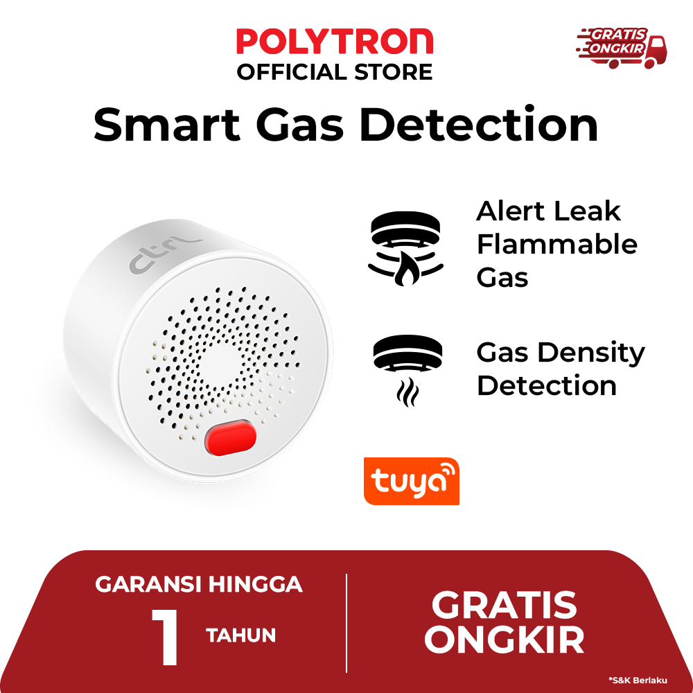 Jual CTRL Gas Sensor WiFi Smart Home IoT Garansi Resmi 1 Tahun SS GD1 | Shopee Indonesia