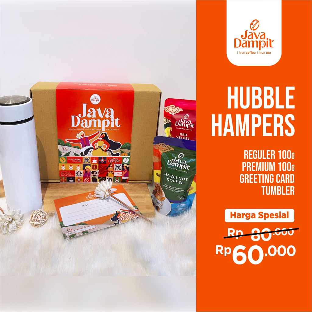 Jual HUBBLE HAMPERS B (Premium Coffee Mini + Kopi / Bubuk Reguler Mini ...