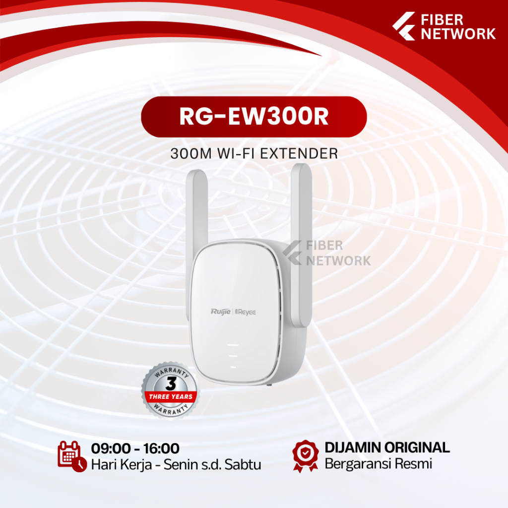Jual RG-EW300R RUIJIE REYEE 300M WI-FI EXTENDER | Shopee Indonesia