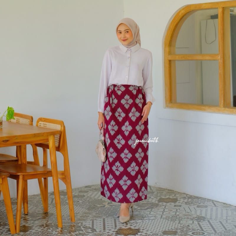 Jual ROK BATIK TENUN. BAWAHAN BATIK | Shopee Indonesia