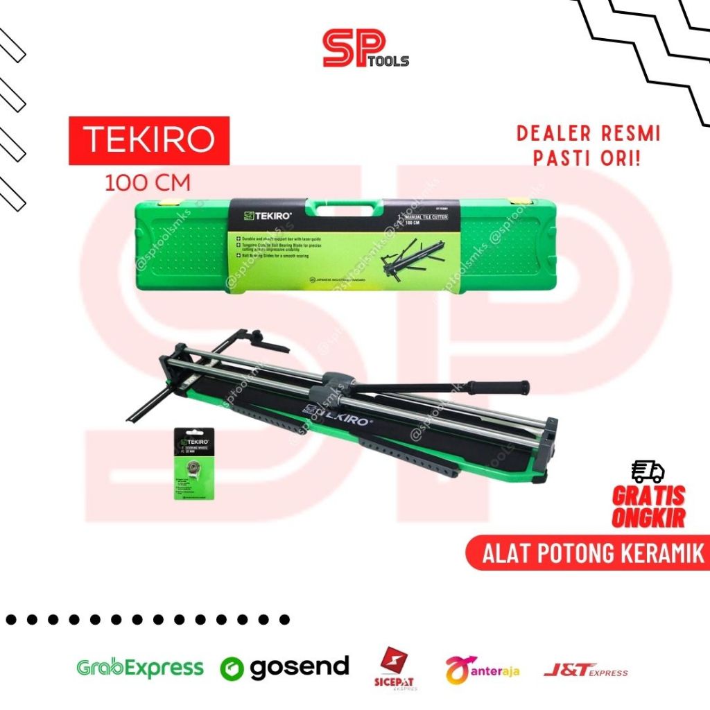 Jual ALAT POTONG KERAMIK TEGEL TEHEL / GRANIT TILE CUTTER 100CM 1 METER ...
