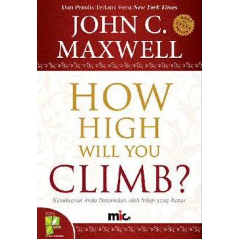 Jual Bk How High Will You Climb - John C Maxwell | Shopee Indonesia