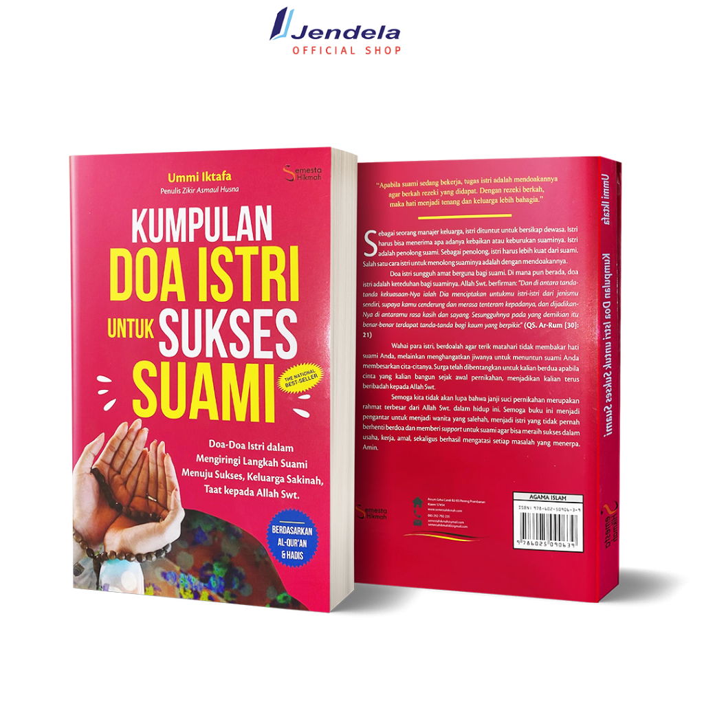 Jual Buku Agama Islam Kumpulan Doa Istri Untuk Sukses Suami Doa Doa