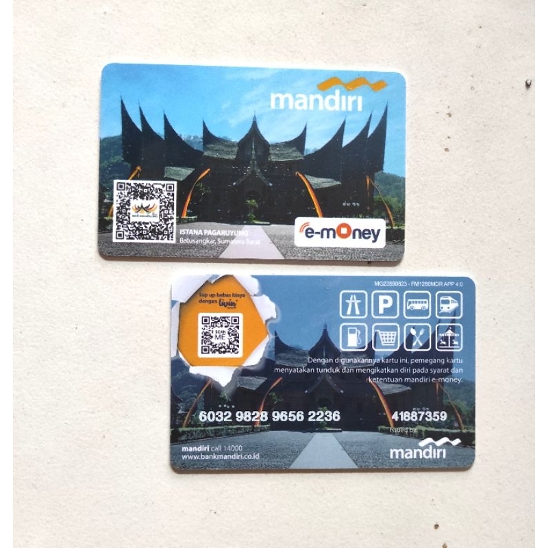 Jual emoney mandiri wonderful Indonesia original | Shopee Indonesia