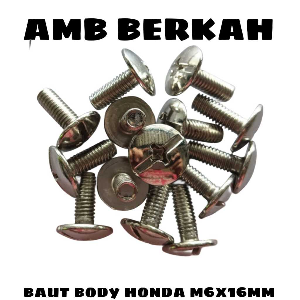 Jual BAUT COVER BODY HONDA NEKEL UKURAN 6X16 | Shopee Indonesia