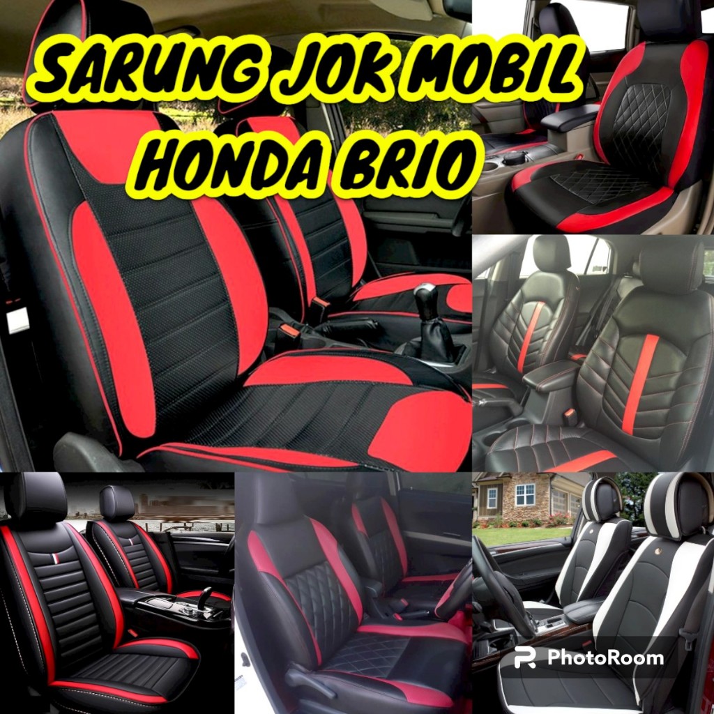 Jual SARUNG JOK MOBIL BRIO SATYA / BRIO RS - BAHAN CHEROKEE | Shopee ...