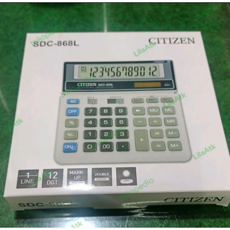 Jual Kalkulator Citizen Sdc 868L Made in Philippines | Shopee Indonesia