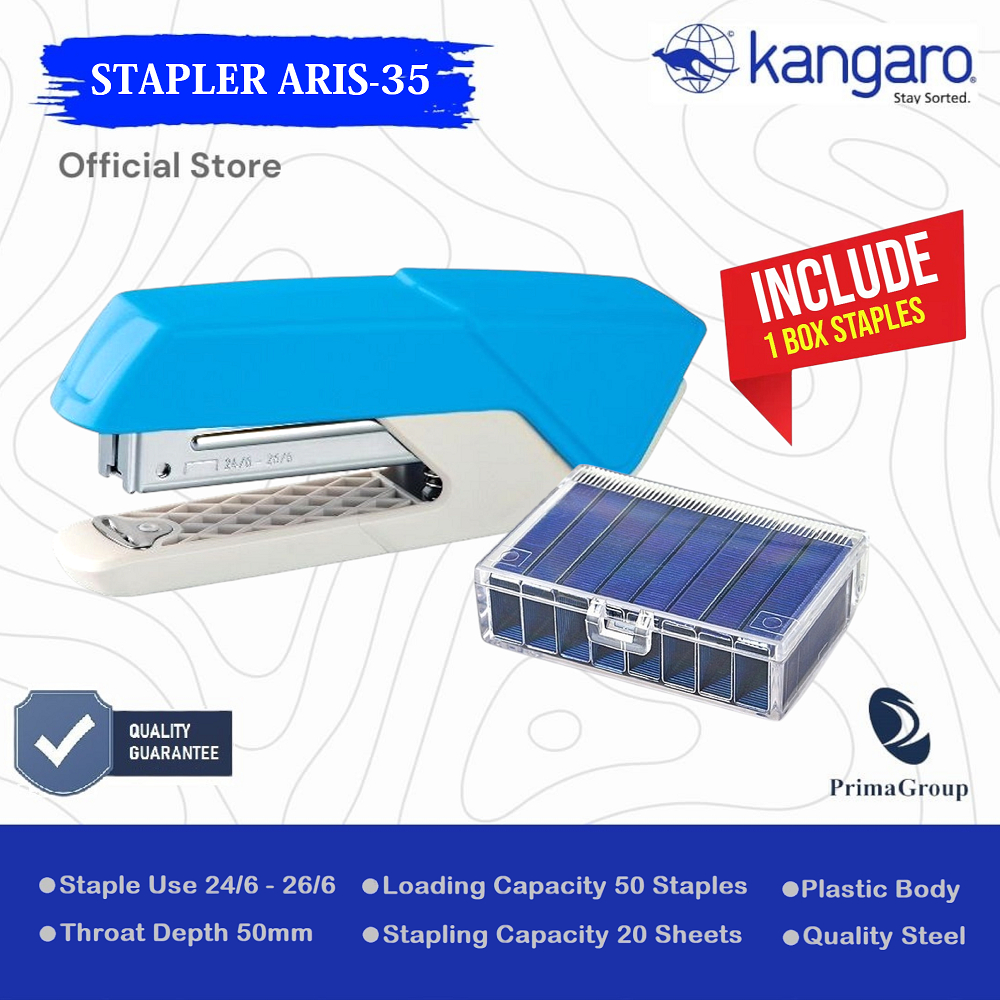 Jual ( 1 PAKET STAPLER + ISI ) Stapler ARIS 35 / Hekter ARIS 35 + Isi ...