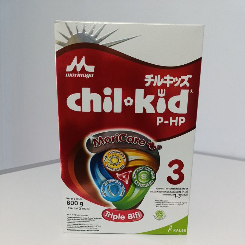 Jual MORINAGA CHIL KID 3 PHP 800 (2X400G) | Shopee Indonesia