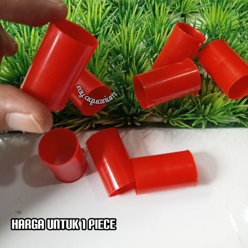 Jual Sambungan Pipa I Sok Pipa Aquarium Sambungan Pipa Merah 5/8 (16mm ...