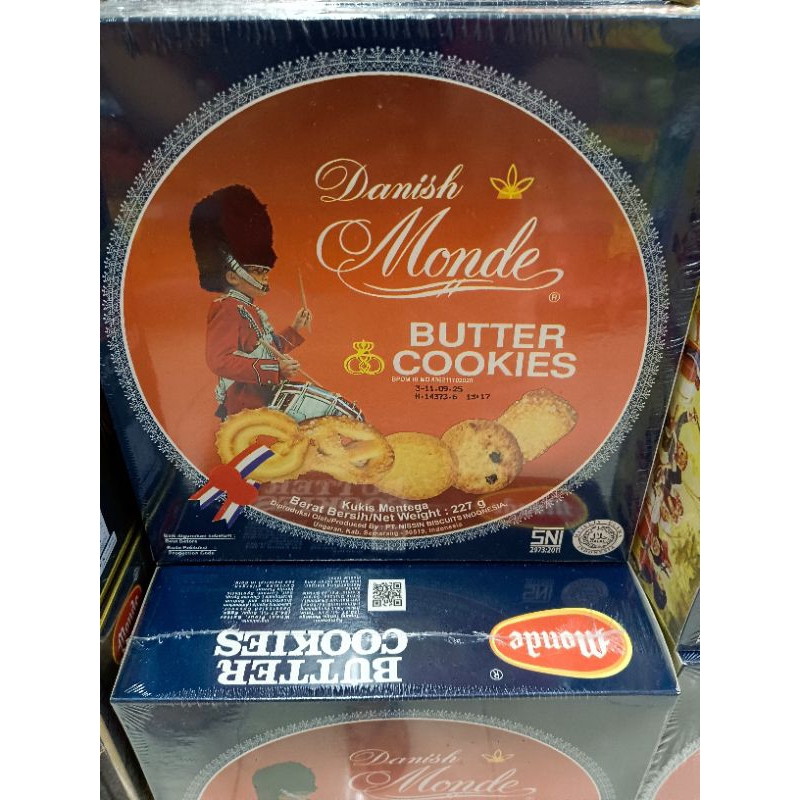 Jual monde butter cookies 227 gr | Shopee Indonesia