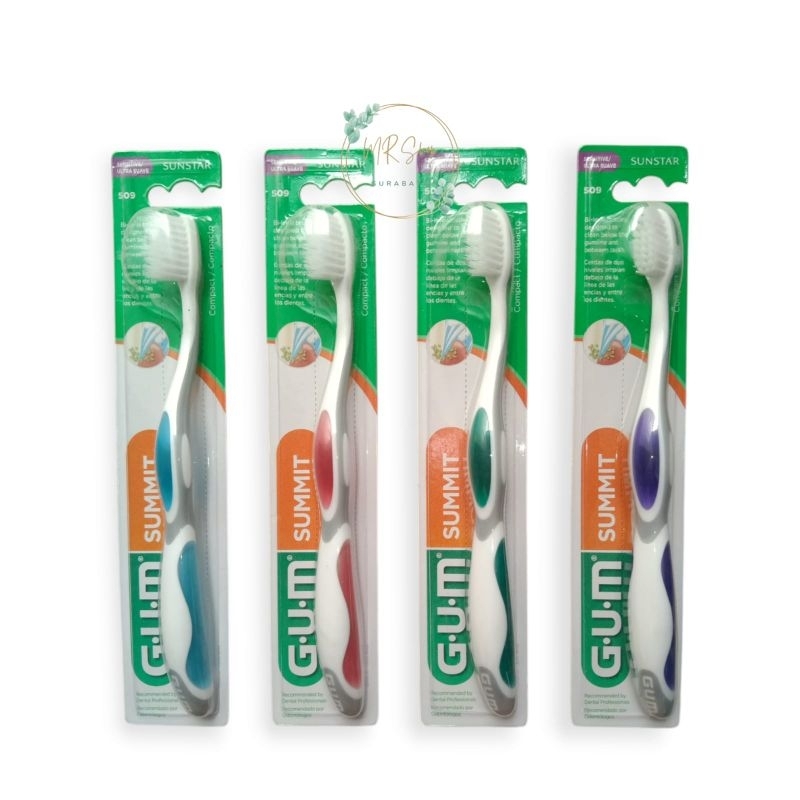 Jual GUM SUMMIT SENSITIVE Toothbrush Sikat Gigi Gum Summit Untuk Gigi Gusi Sensitive | Shopee ...