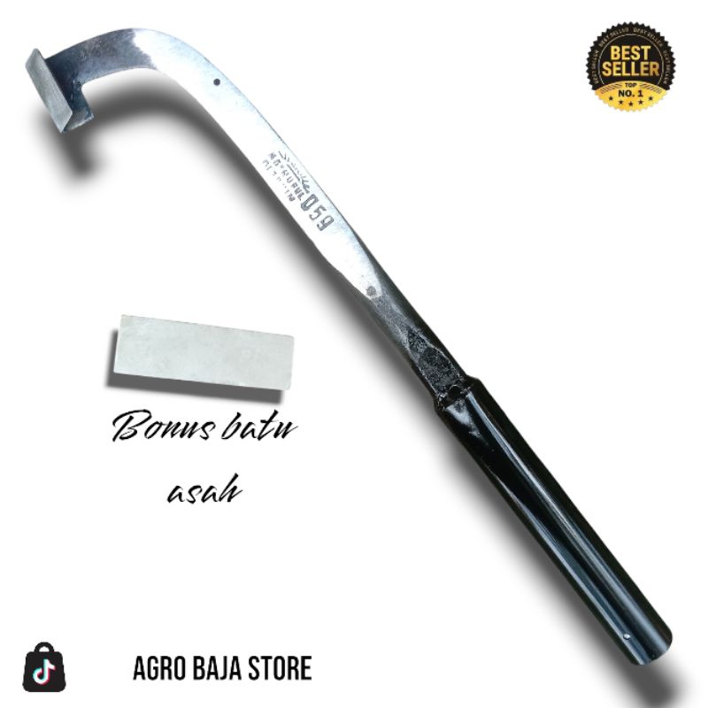 Jual Pisau Sadap Karet Unggul Khas Thailand Baja Pandrol No.1 Free batu ...